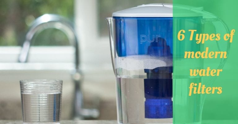 6 Types of modern water filters - Cooking Top Gear
