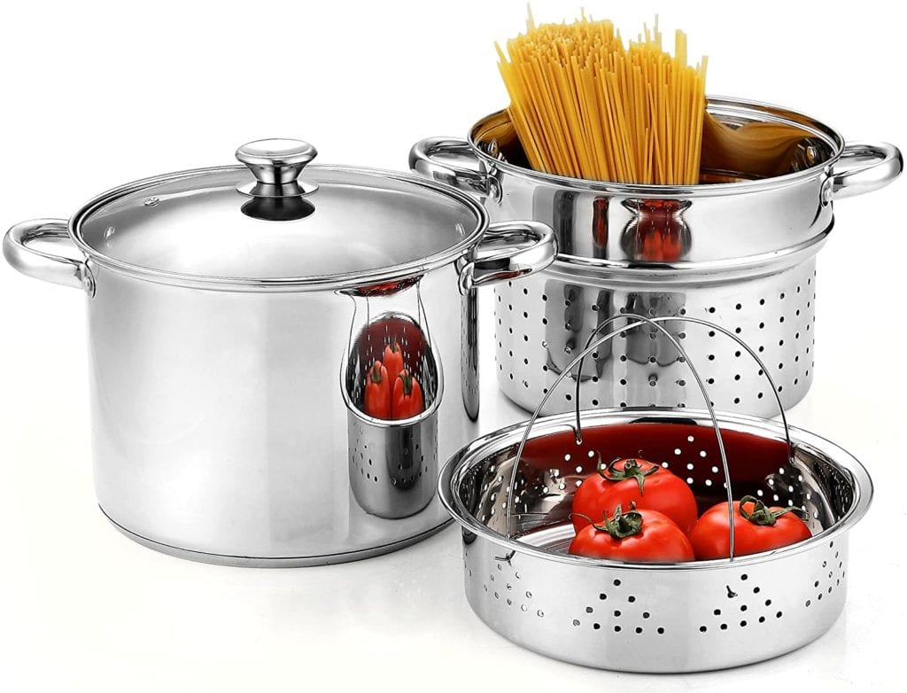 9 Best Pasta Pots with Strainer Reviews - Cooking Top Gear