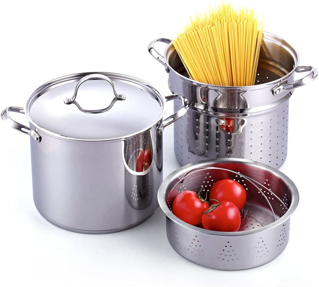 9 Best Pasta Pots with Strainer Reviews - Cooking Top Gear